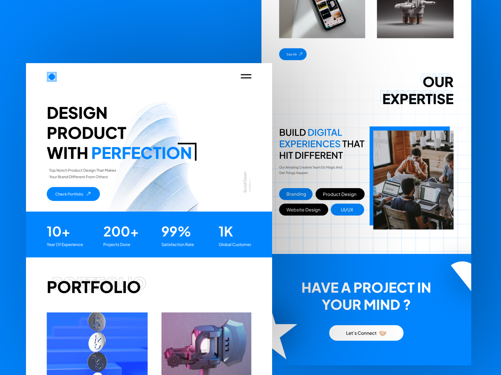 Product Design Website by Jatin.uiux on Dribbble