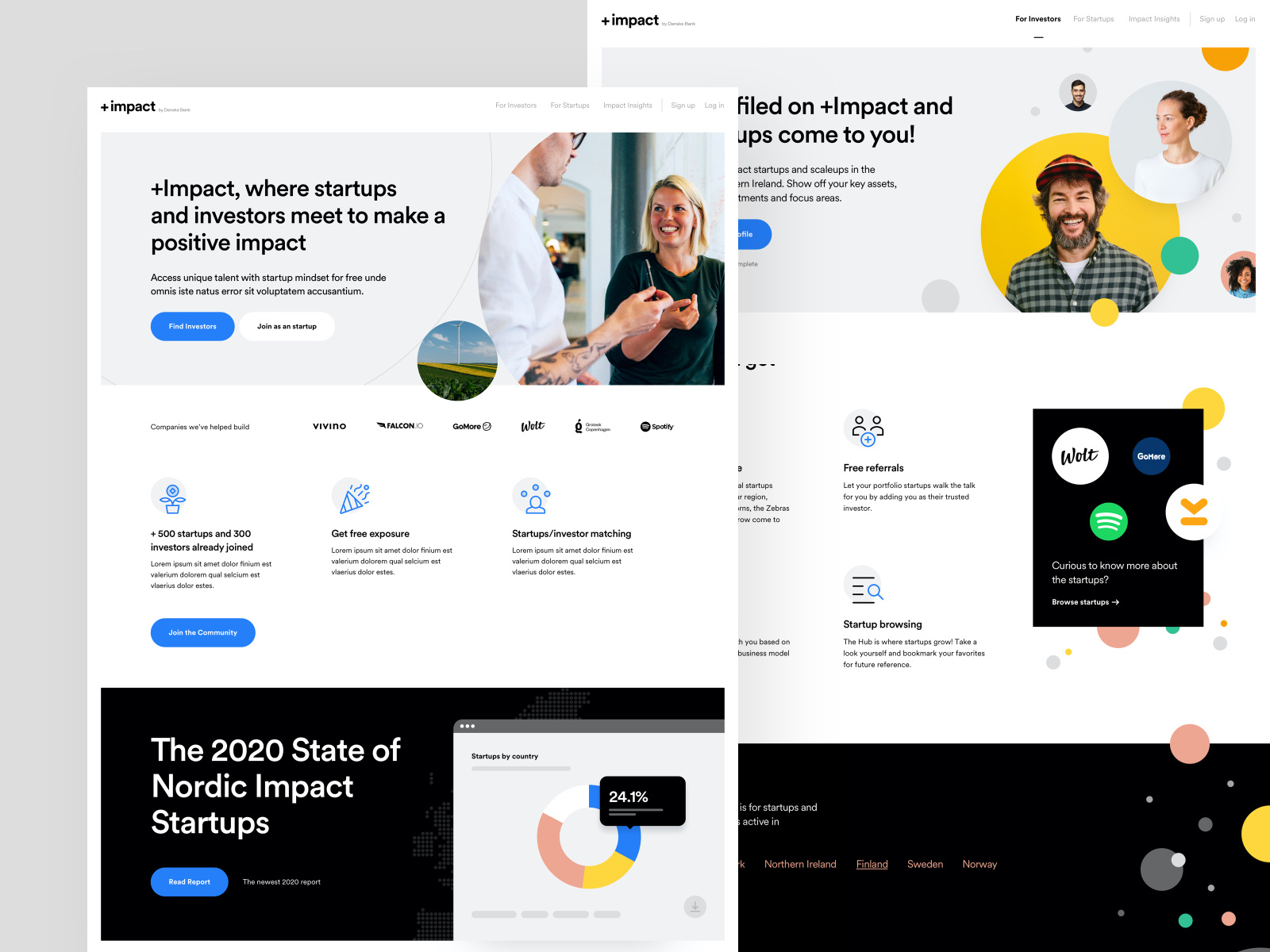 PlusImpact - Website by Filip Justić for Balkan Brothers on Dribbble