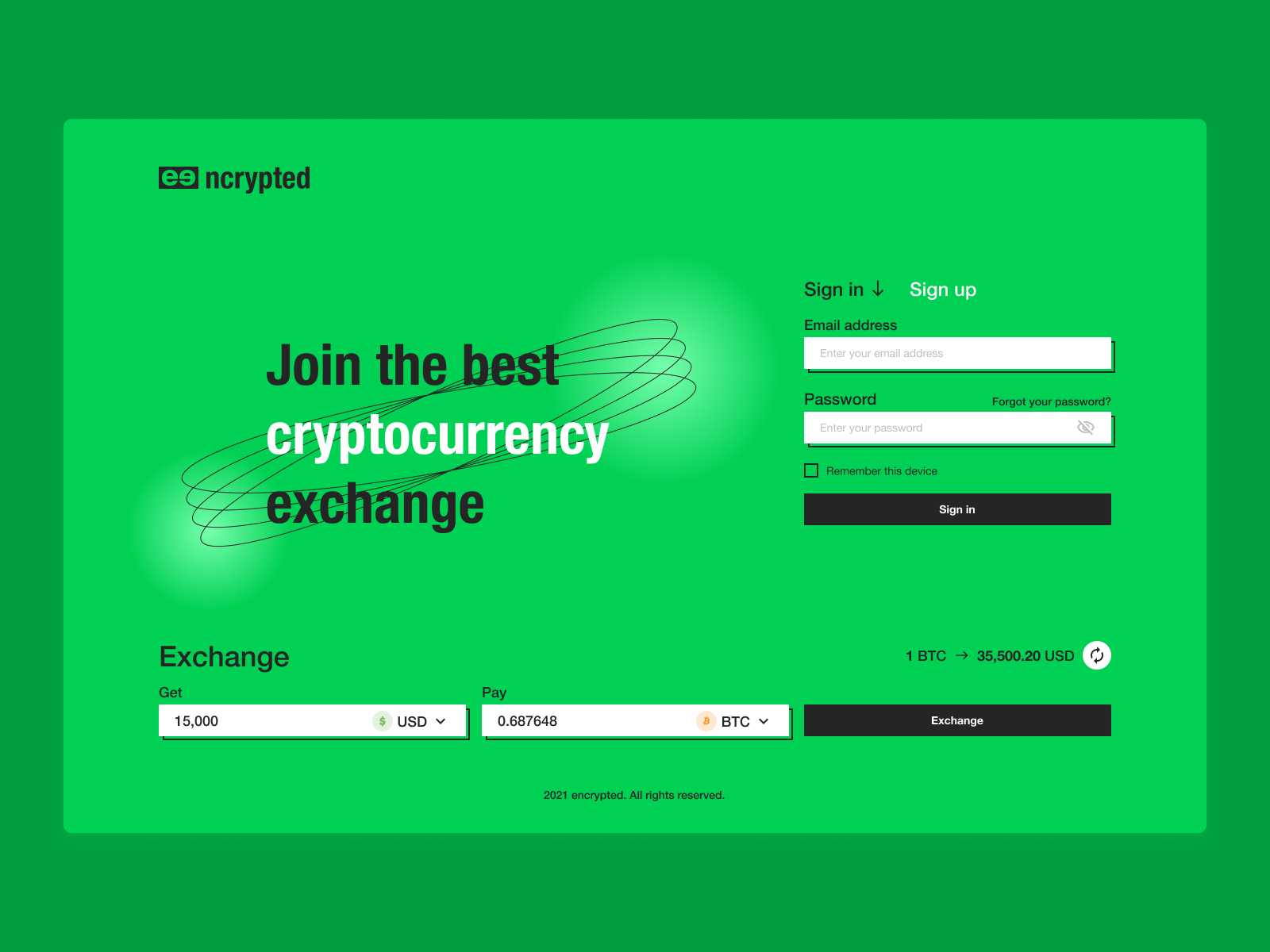 UI Design Challenge - Day 1 - Authentication - Encrypted by Khang Trần ...