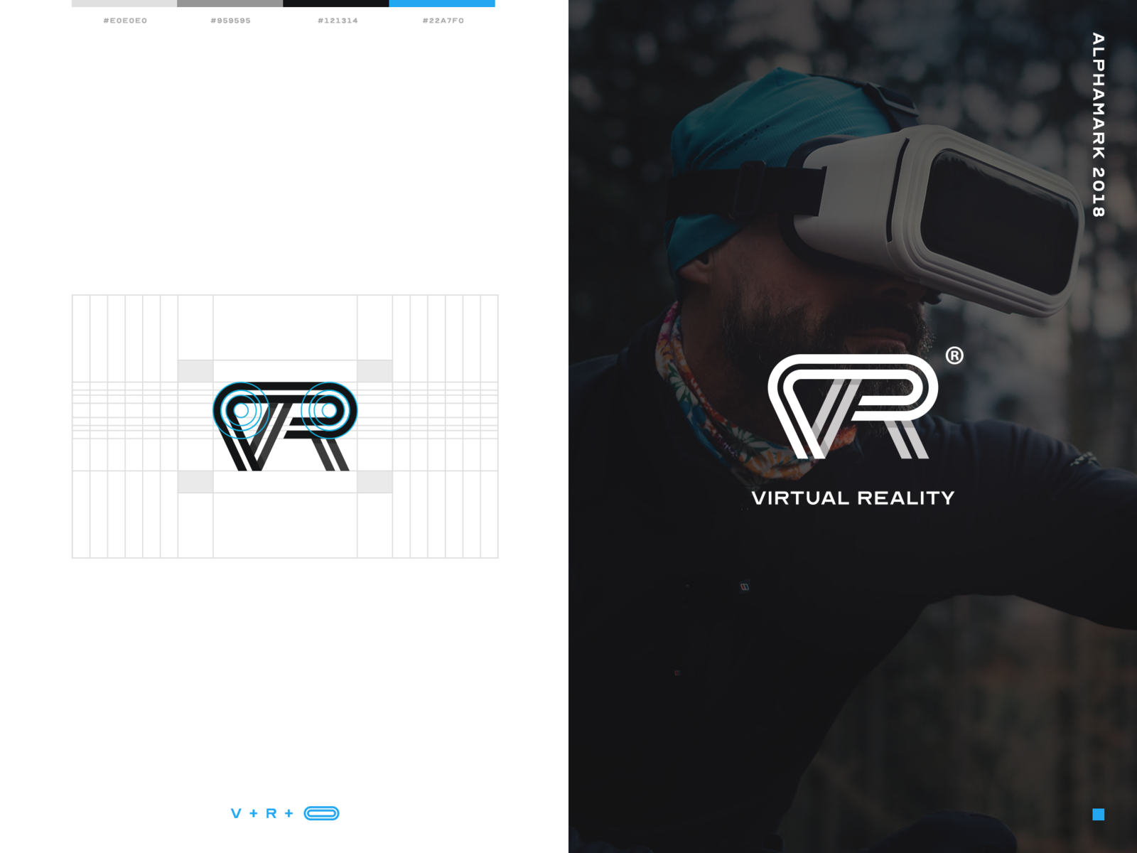VR Logo by Antonio Stojceski on Dribbble