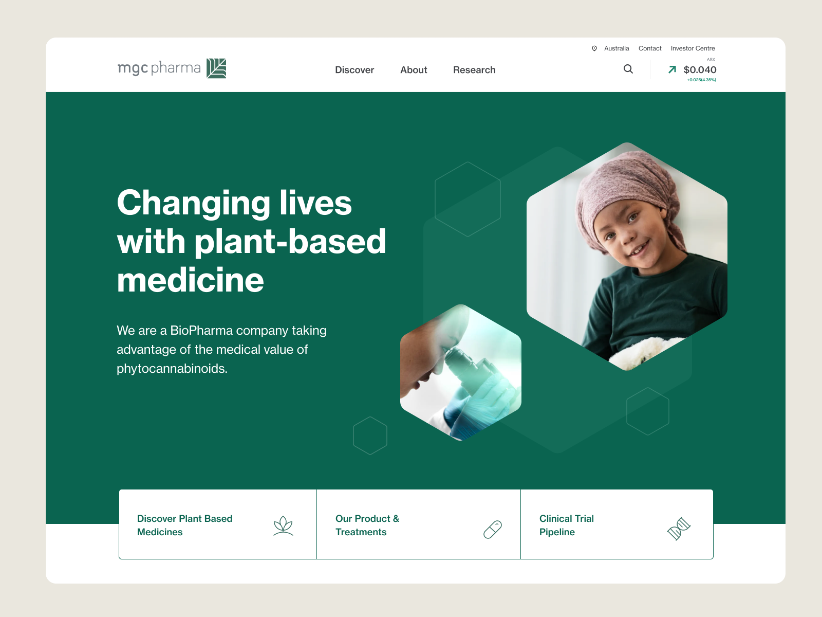 MGC Pharma by Athlon on Dribbble