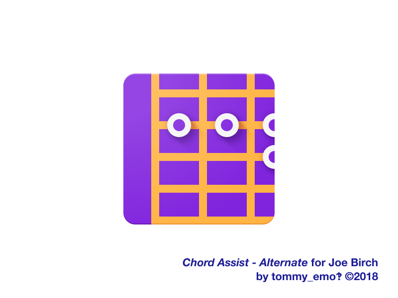 Chord Assist – Secondary Icon by Tom Wellington on Dribbble