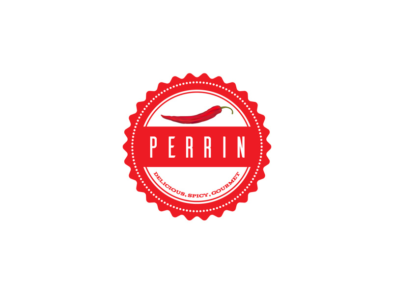 PERRIN logo design by Debashish Halder on Dribbble