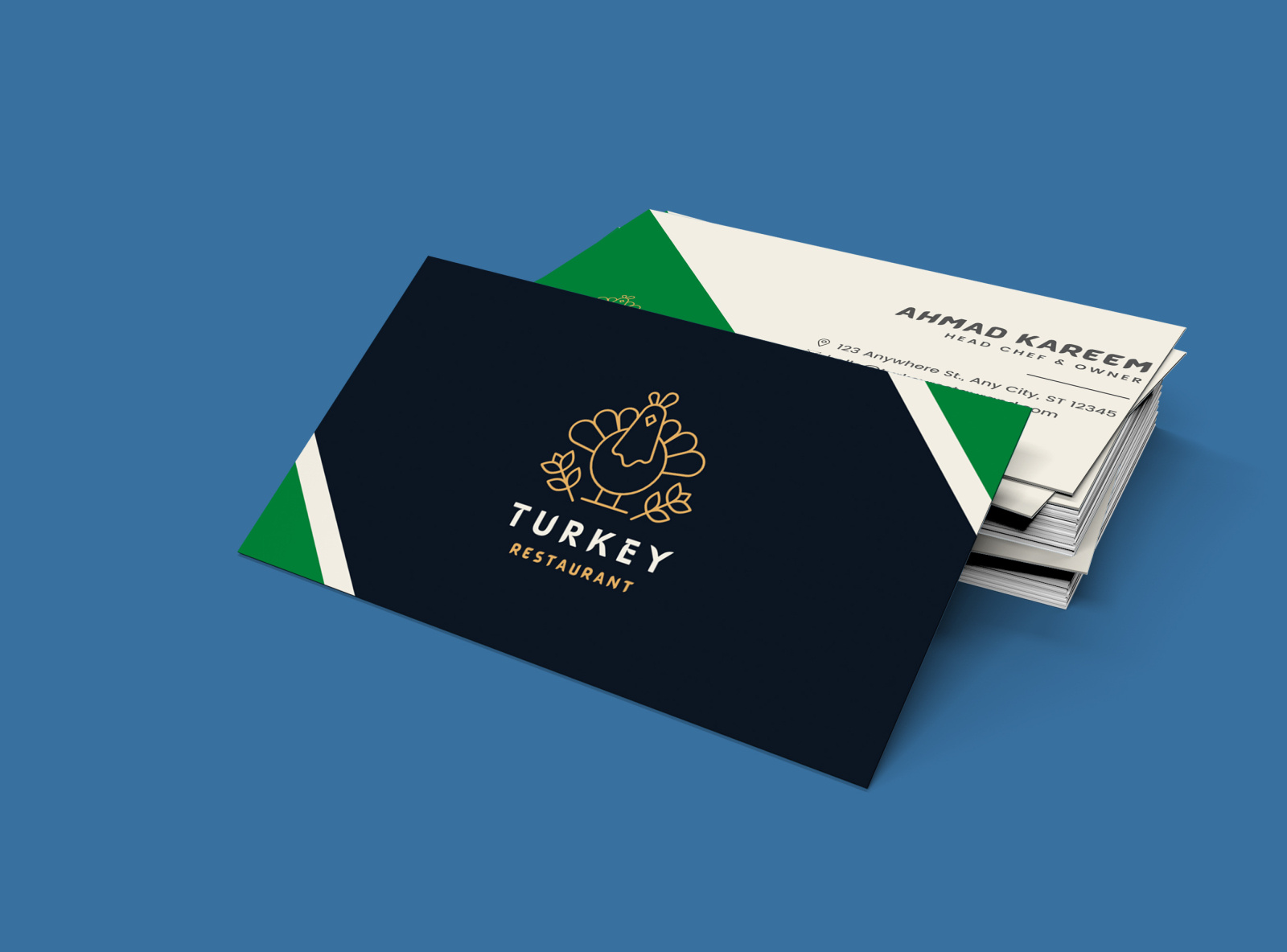 Visiting Card Design by Ridwan Hussain on Dribbble