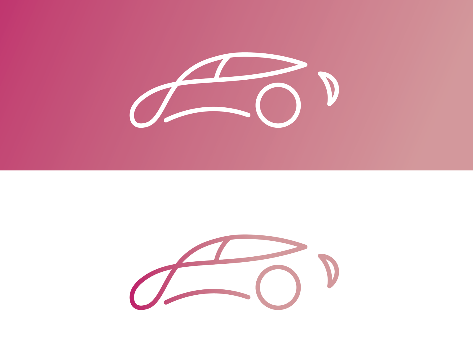 Simple Car Logo by Arina Shpin on Dribbble