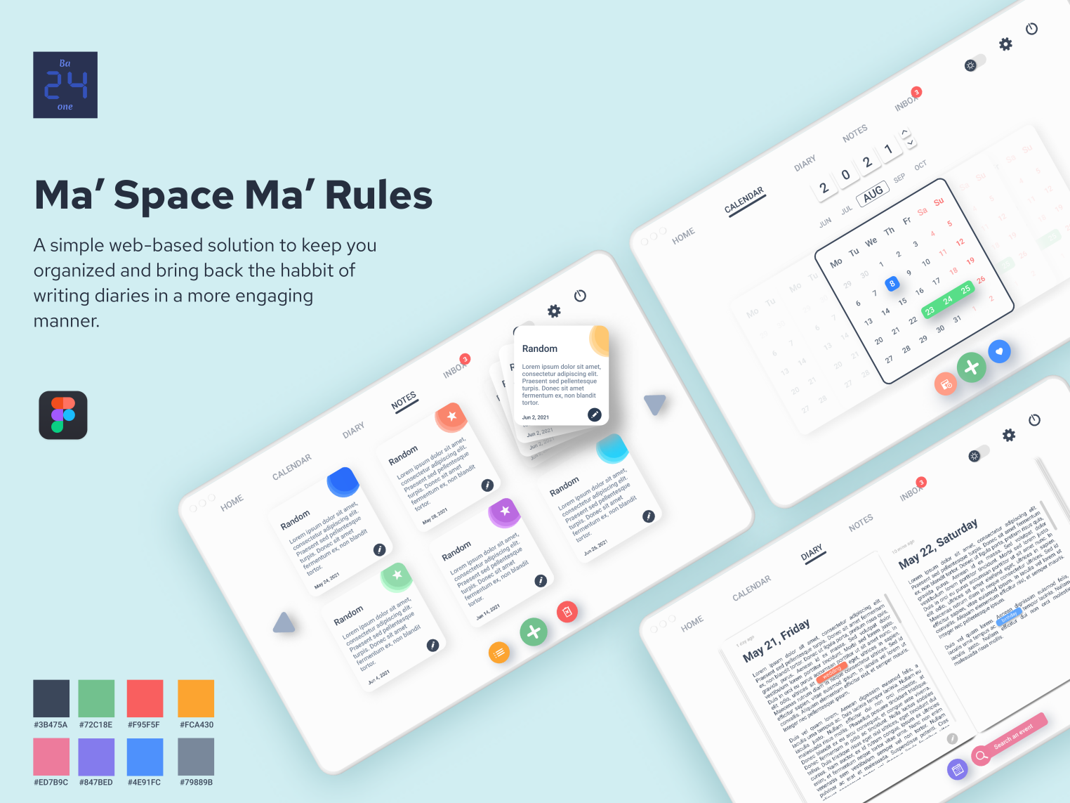 Personal Space Web Application By Bavan S On Dribbble