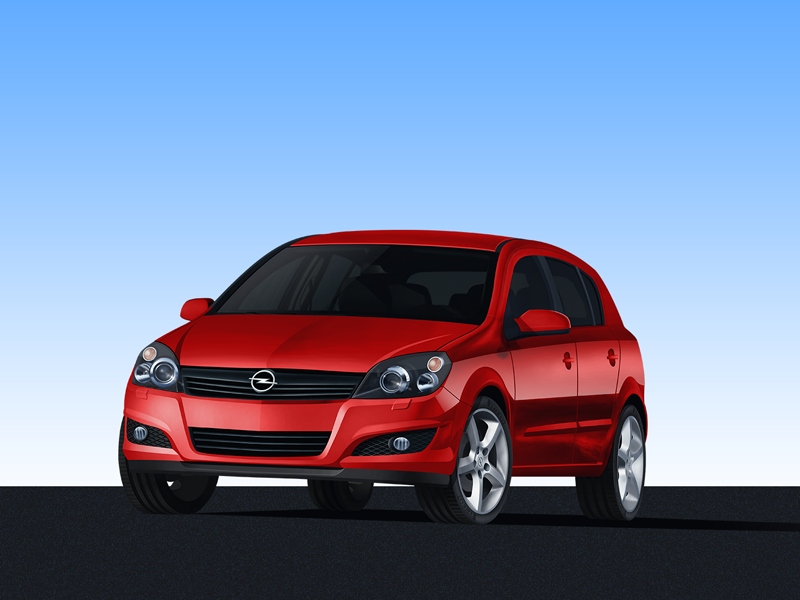 Opel Astra H by Bogdan Crăciunaș on Dribbble