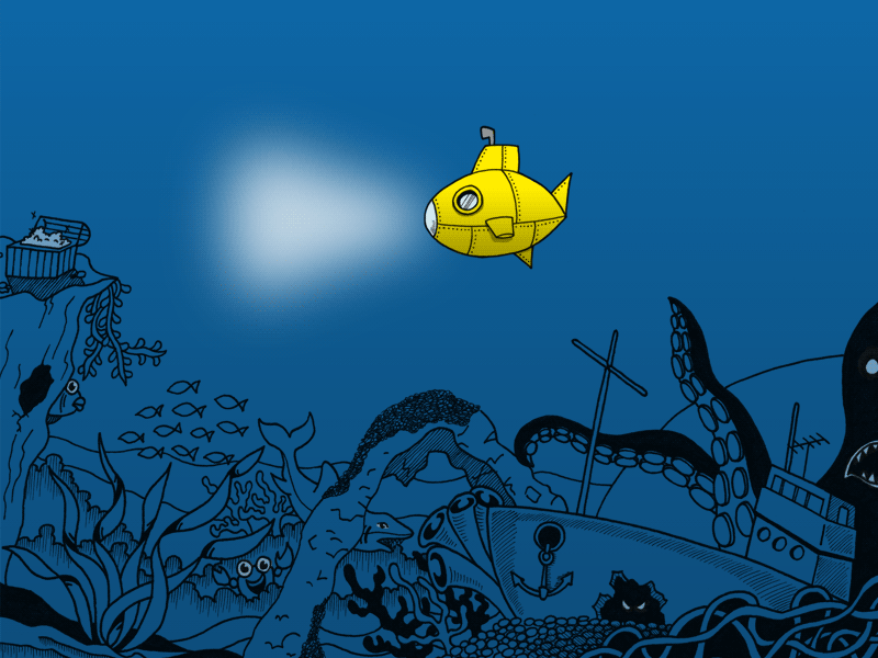 David the Explorer 1: sea by Ad Eggermont on Dribbble