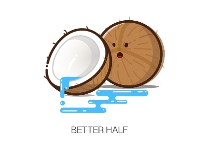 Better Half by Kapil Gopinathan on Dribbble