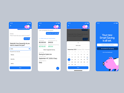Smart Saving UI 2 by Lam Bao on Dribbble