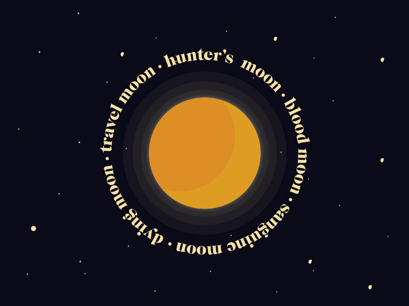 Blood Moon. by Kristina Alford on Dribbble
