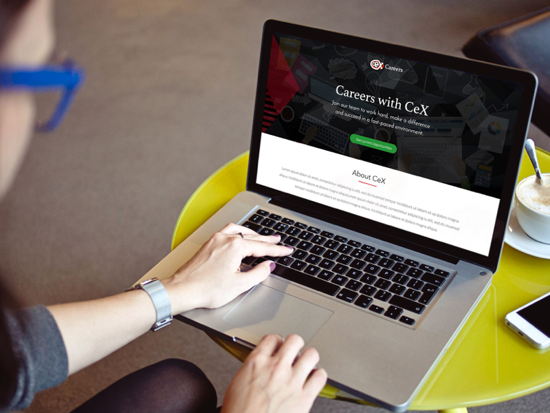 Career website concept design by Prateek Dave on Dribbble