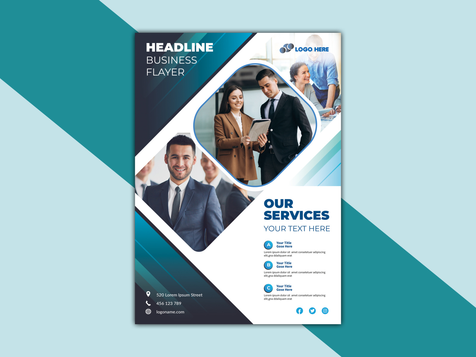 Corporate Business Flyer Design by Monir on Dribbble