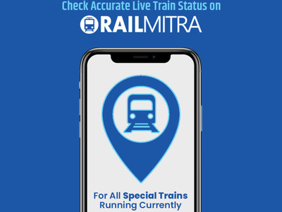 Spot your train Online by RailMitra on Dribbble