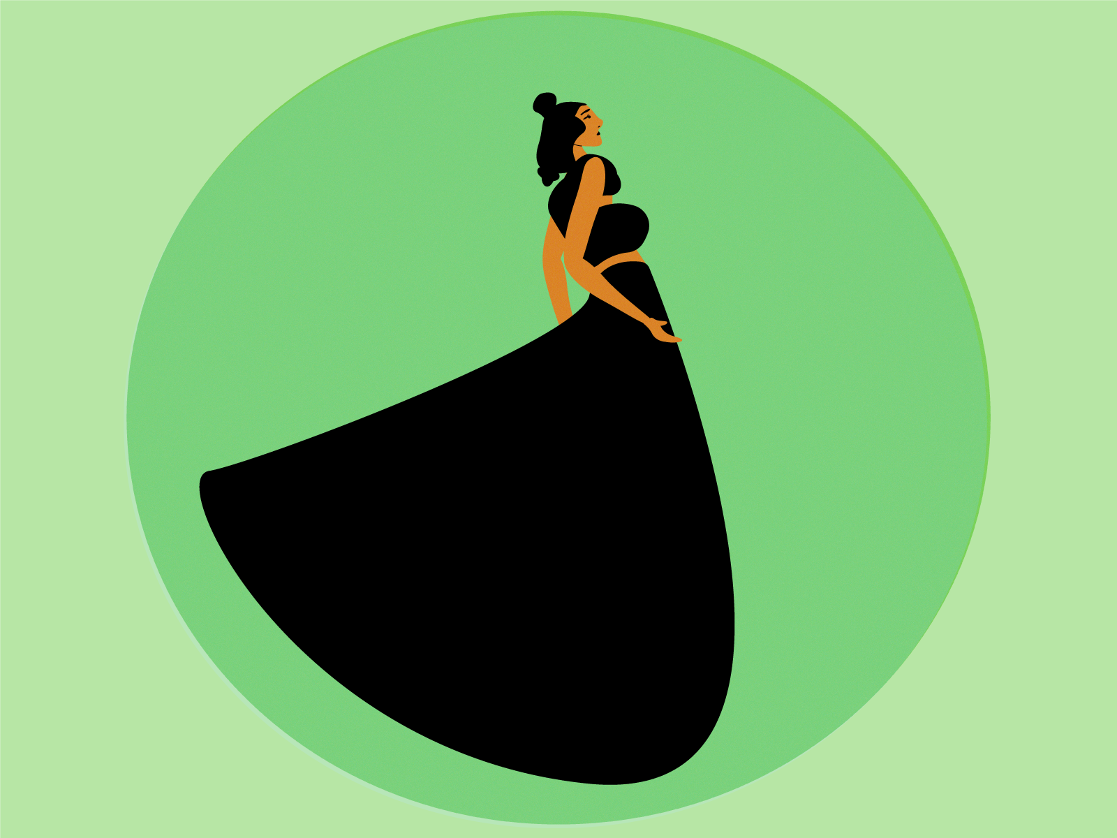 Little Black Dress by Alexander Shozda on Dribbble