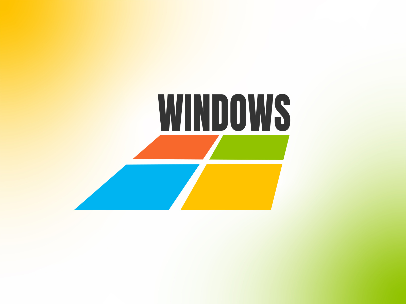 windows logo redesign by Saurav Karmoker on Dribbble