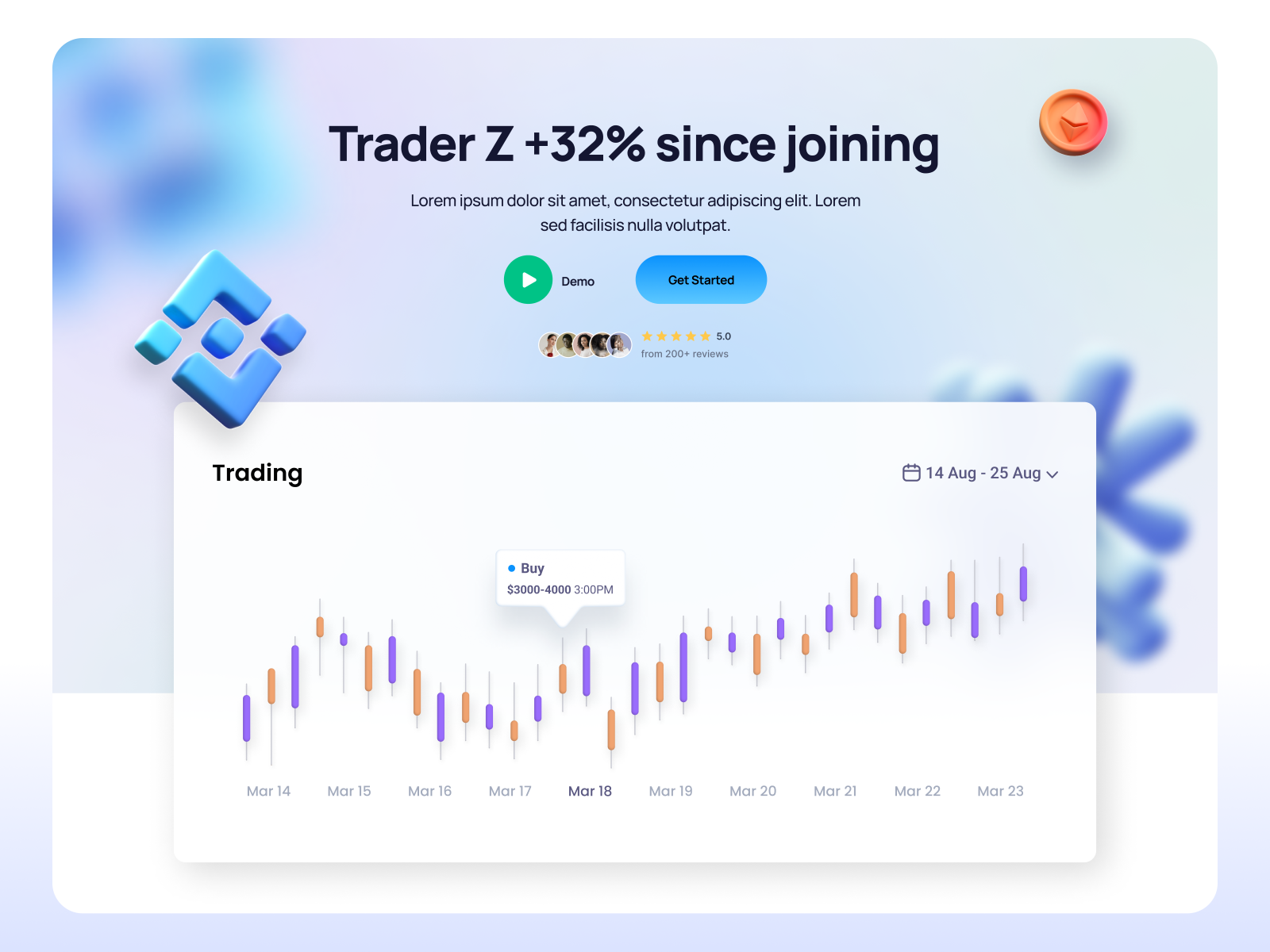 Crypto Trading Web | UI/UX Design by Alyssa 💫 on Dribbble