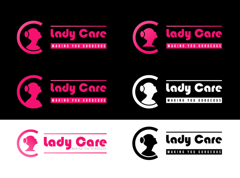 Lady Care Logo Concept by Mousumi Khatun on Dribbble
