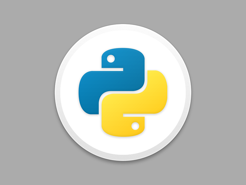 Python Launcher icon by Lynge Pallesen on Dribbble