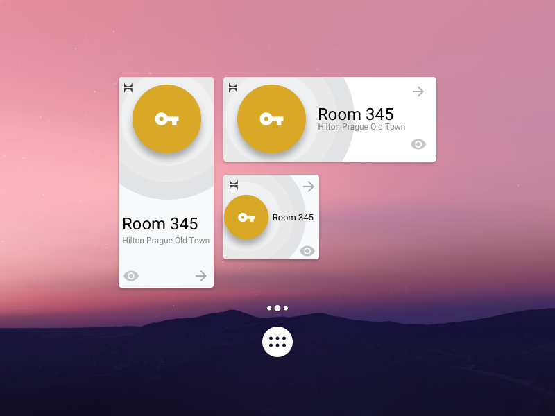 Digital Key Widget for Android by Kyle on Dribbble