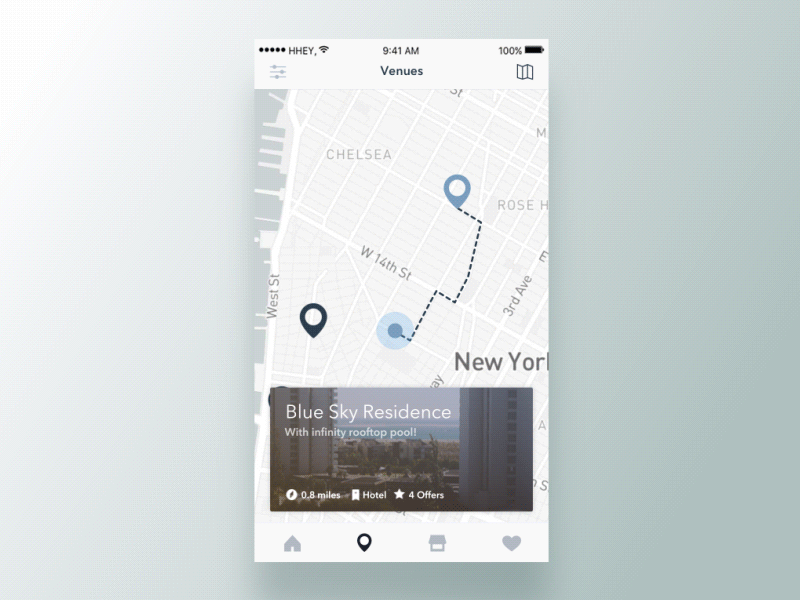 Map interaction (professional project) by Valentin Salmon on Dribbble