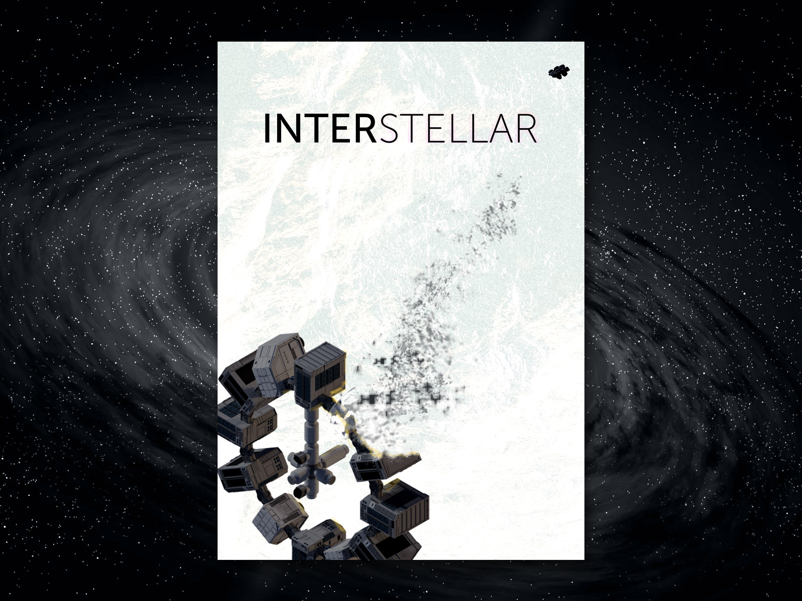 Interstellar Poster by Waqas Ali on Dribbble