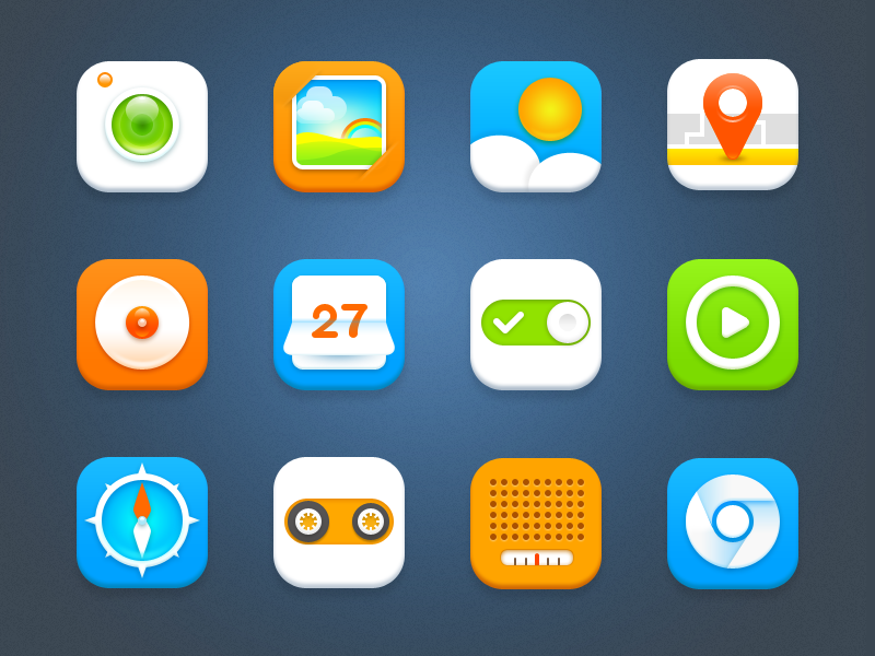 Icons by Aaron on Dribbble
