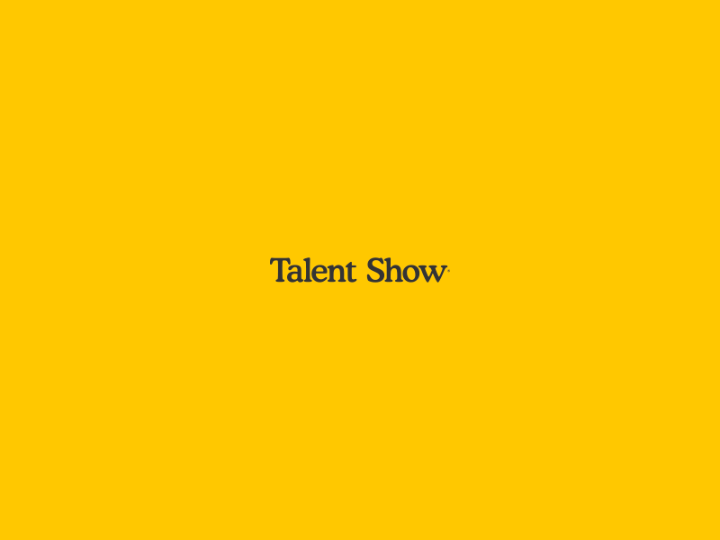Talent Show | Dribbble