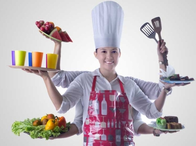 Photo Retouch, multi talented woman chef by Aris Ctur on Dribbble