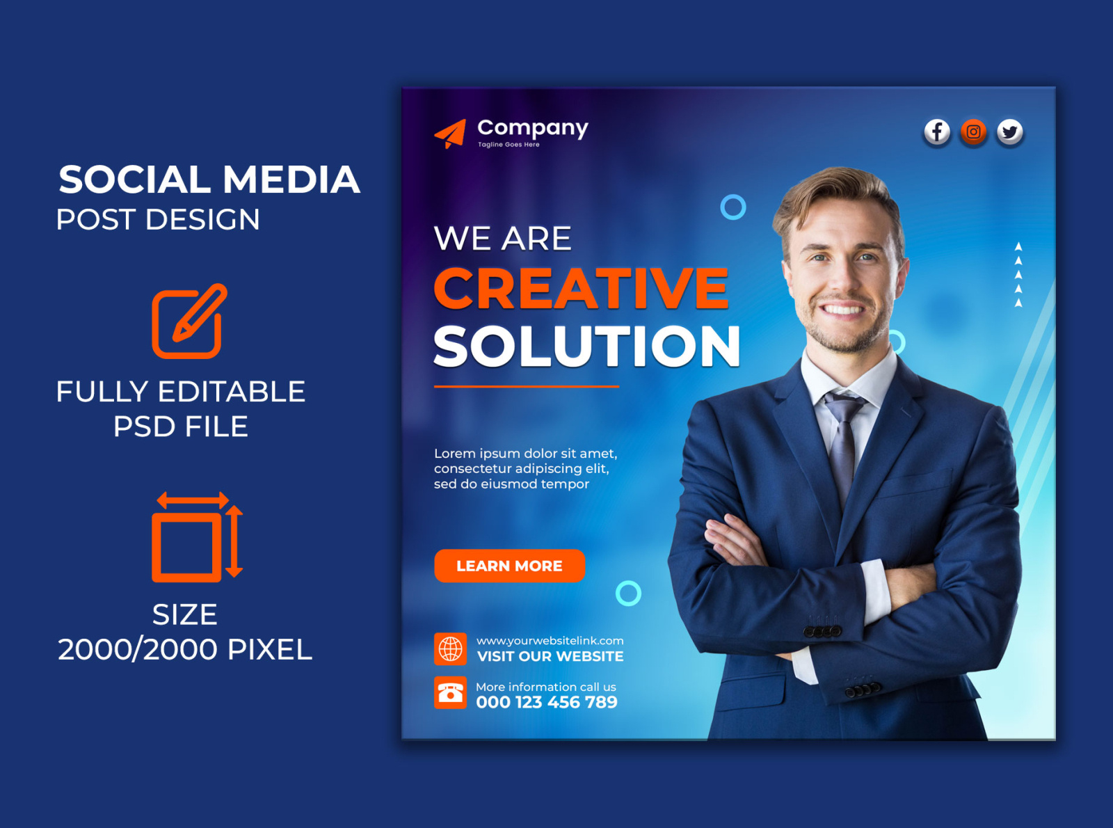 Corporate Flyer Design - Corporate Banner ads by Nh Shabbir on Dribbble