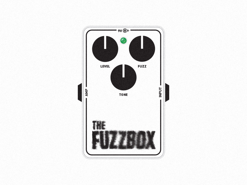 The Fuzzbox Guitar Pedal by Sean Coady on Dribbble