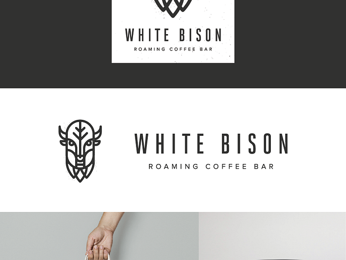 White Bison Logo by J.D. Reeves on Dribbble