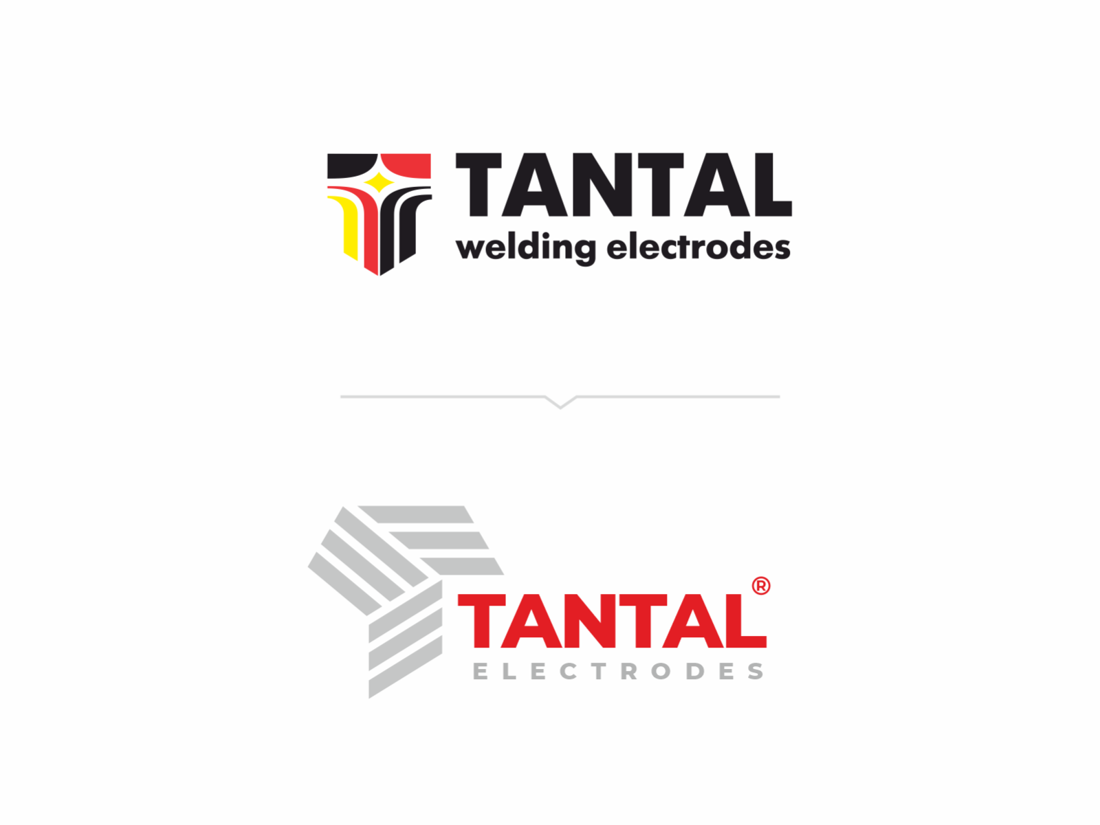 Rebranding of the logo of the manufacturer of welding electrodes by ...