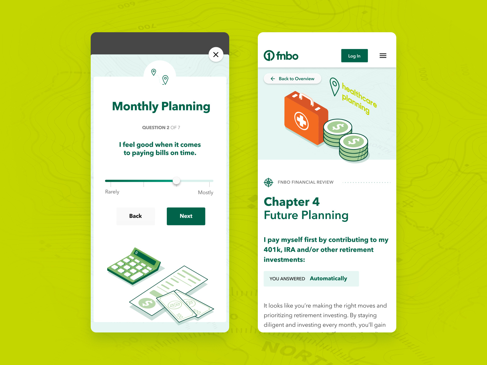 Investment & Planning Literacy - Mobile Web App by Justin Henriksen on ...