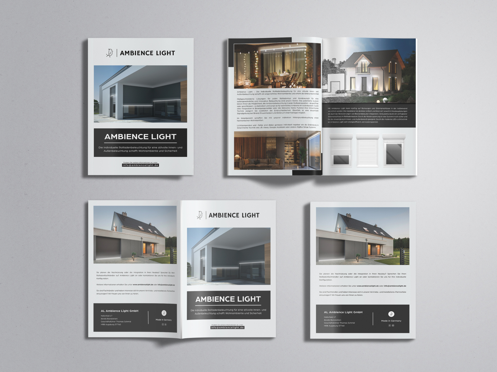 Clean, Elegant Brochure Design by torinouka on Dribbble