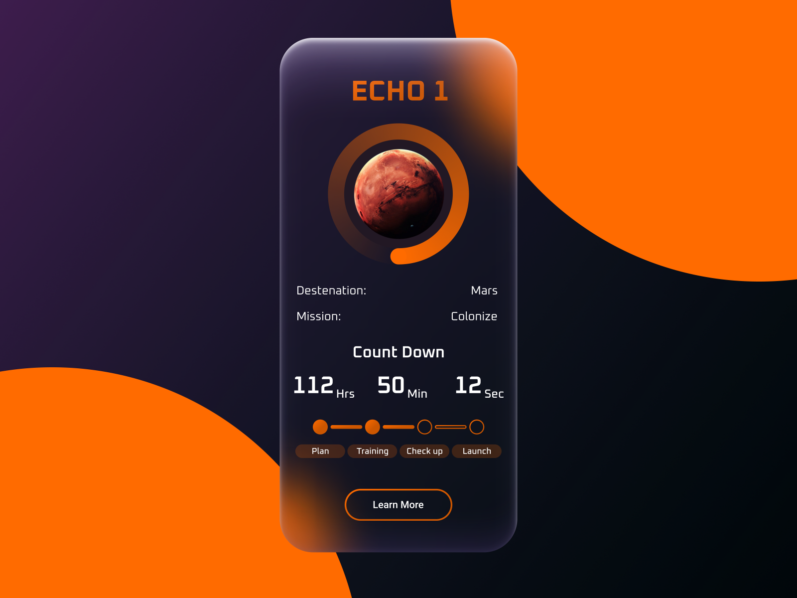 Daily UI #014 - Timer Count Down by Moe Hallak on Dribbble