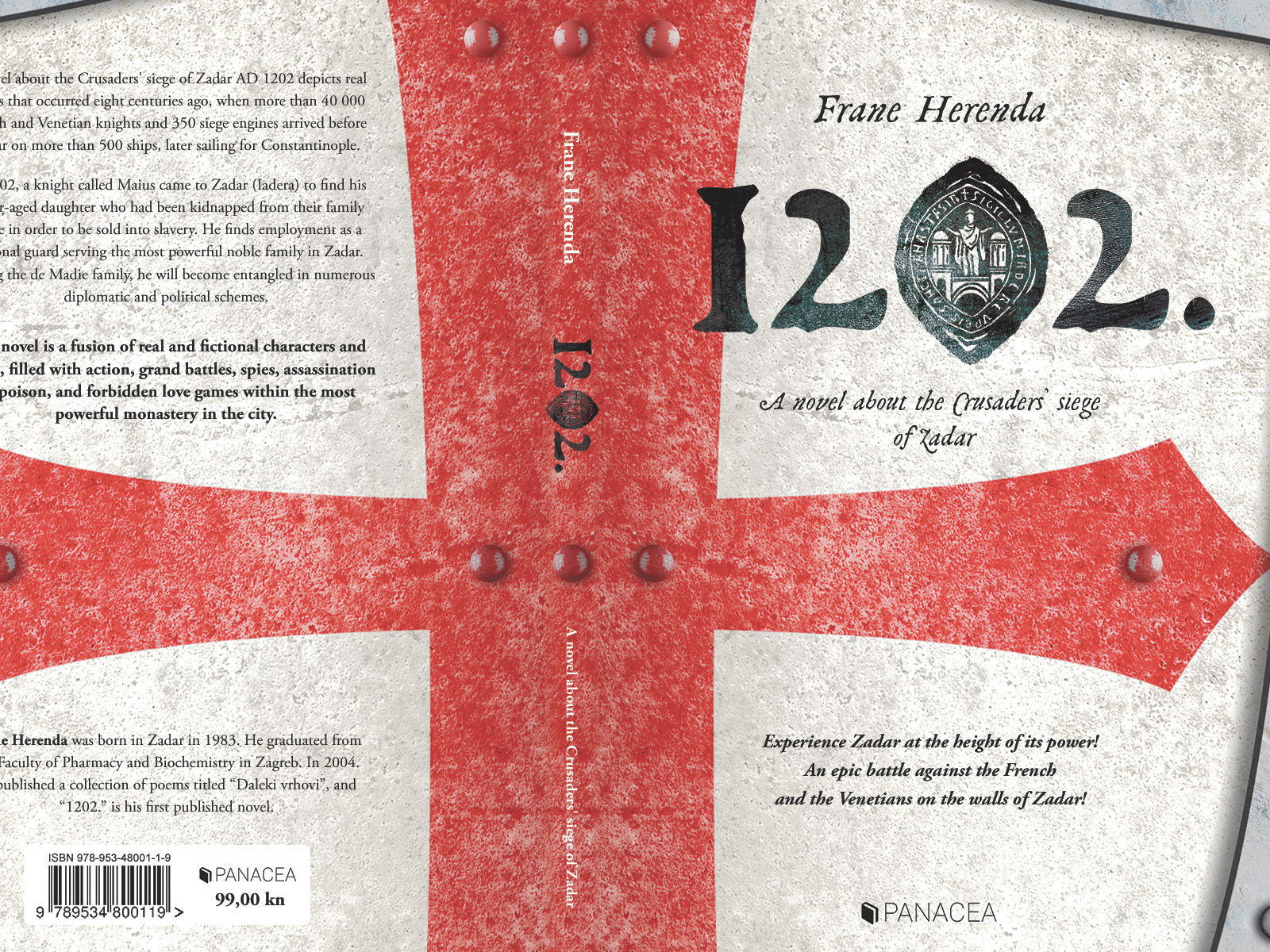 1202. AD book cover by Igor Lončar on Dribbble