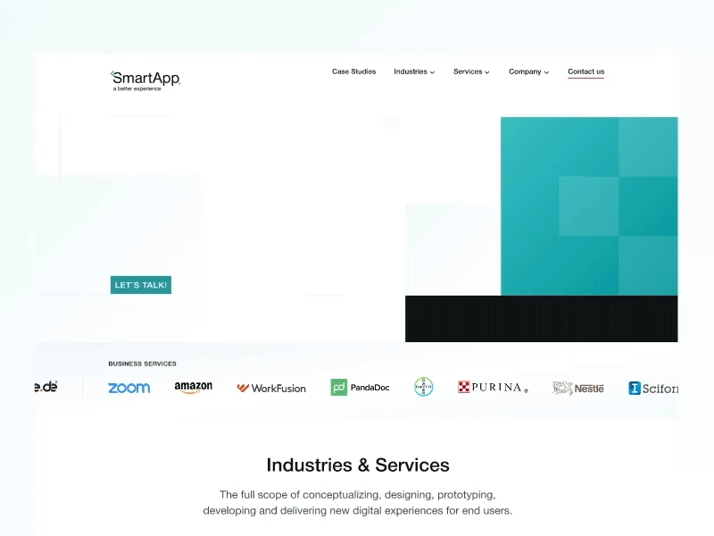 SmartApp.technology by 💻 SmartApp on Dribbble