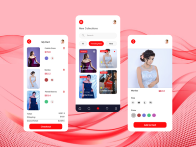 E. Commerce Mob App by Shaheed Khan on Dribbble