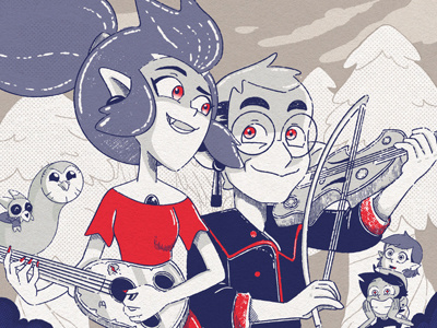 Raeda Plays Tunes by Sainah Benz Alonzo on Dribbble