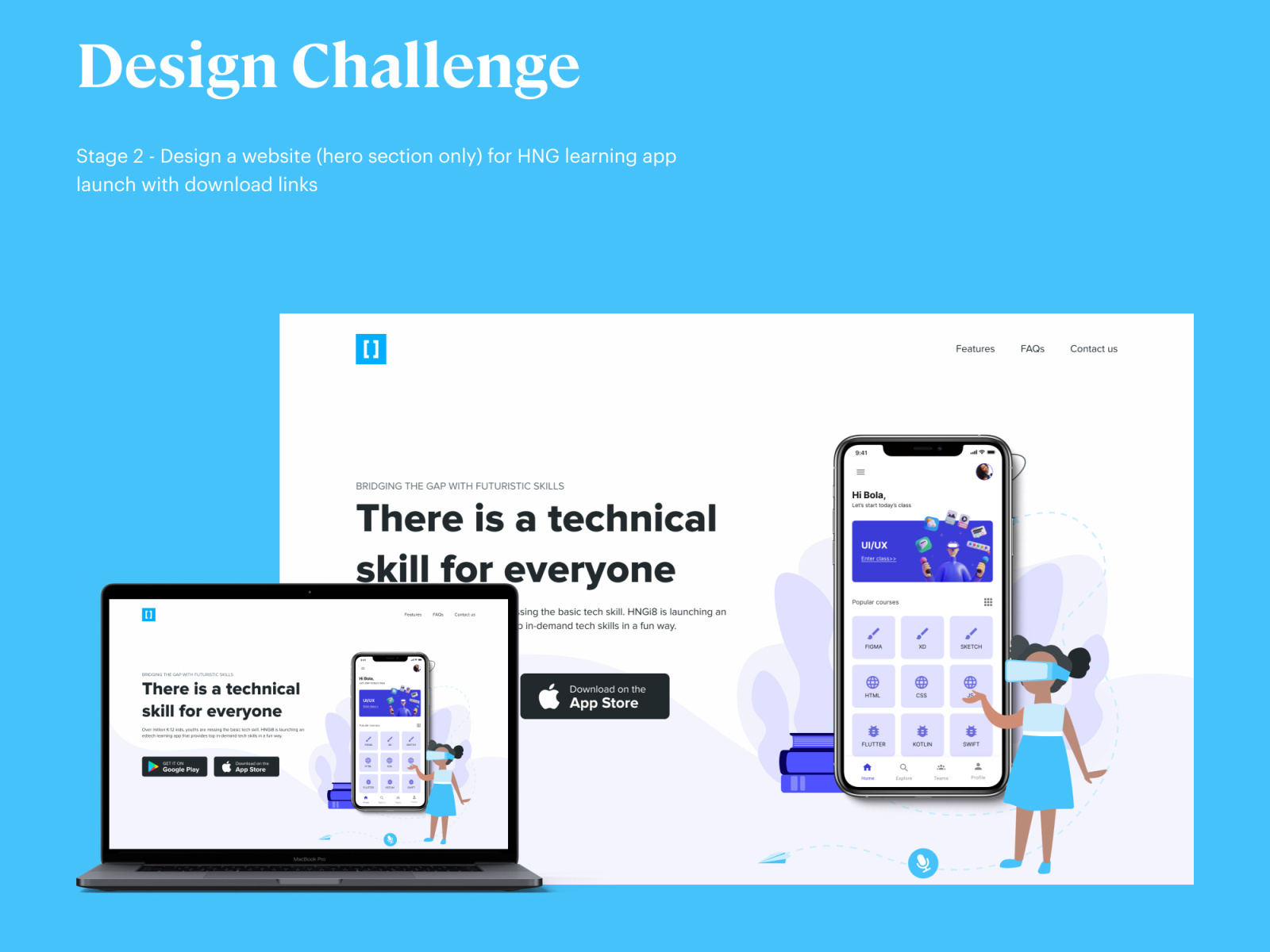 Design Challenge by Temitope Ogundipe on Dribbble