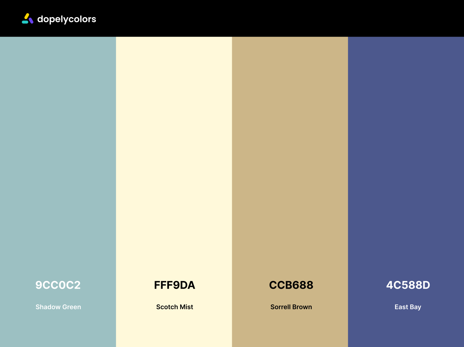 Daily Color Palette by Dopely on Dribbble