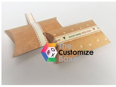 Custom Printed Pillow Boxes by Alex Kath on Dribbble