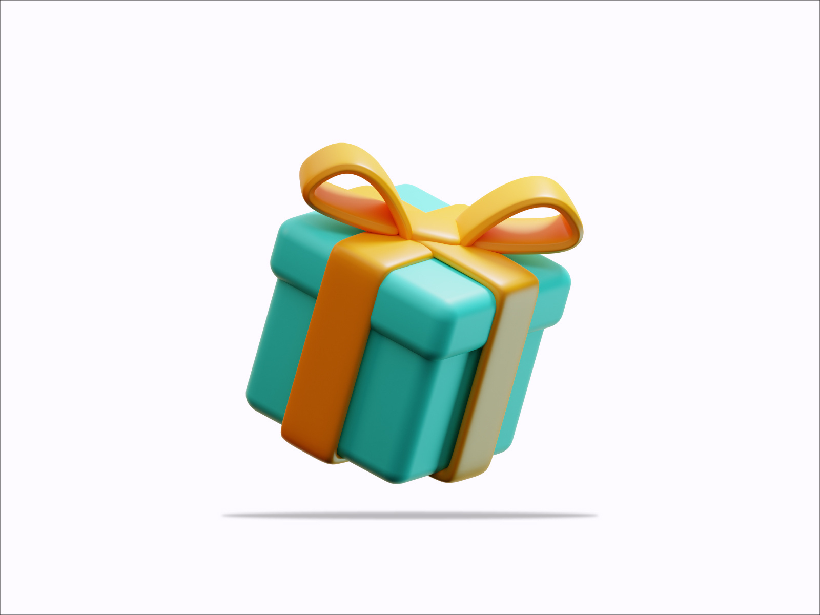 3D Illustration Gift by DINSPACE on Dribbble
