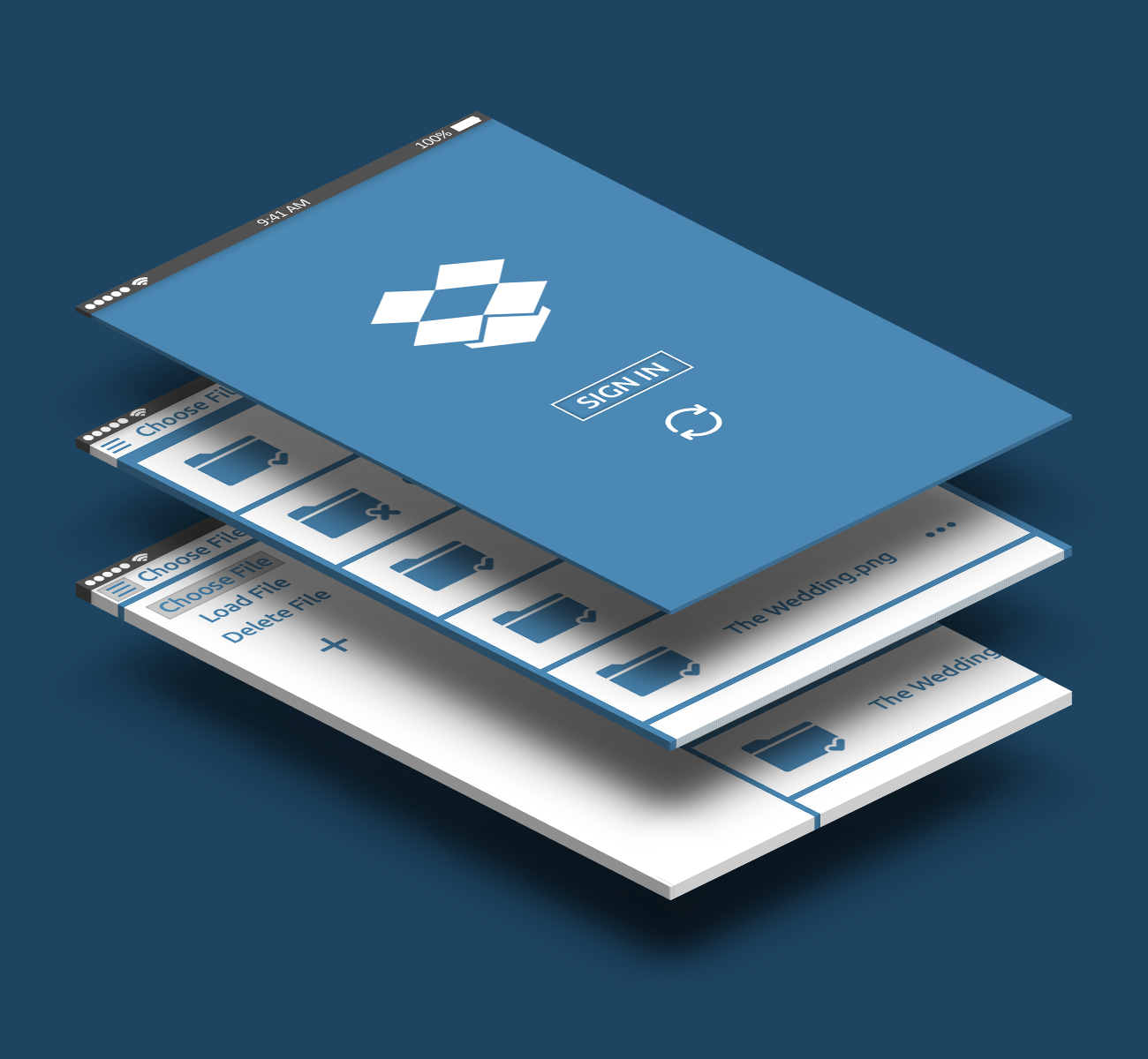 Drop Box by Joby on Dribbble