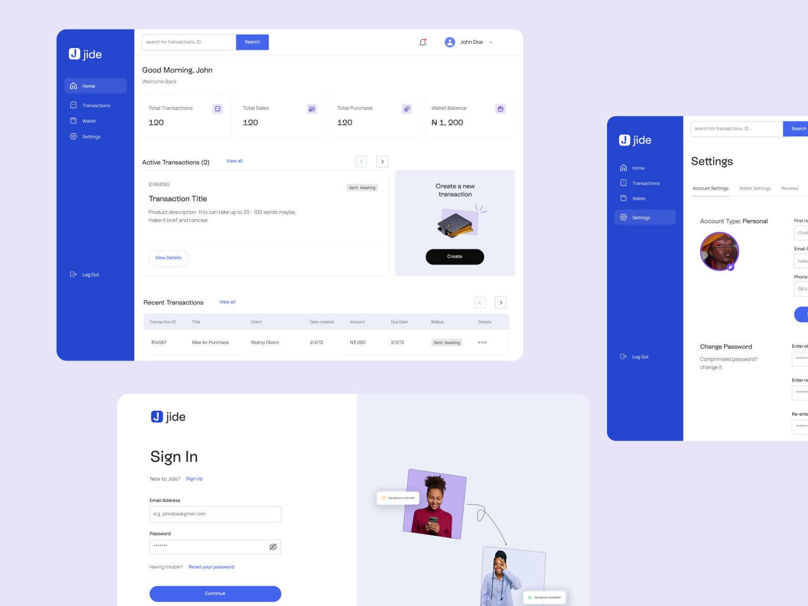 Dashboard designs by Francisca Udefi on Dribbble