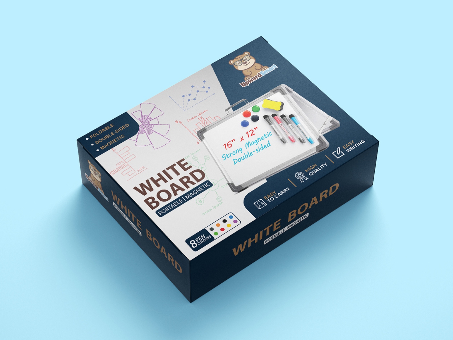 UpwardSmart | White Board Packaging by Malith Weeramuni on Dribbble
