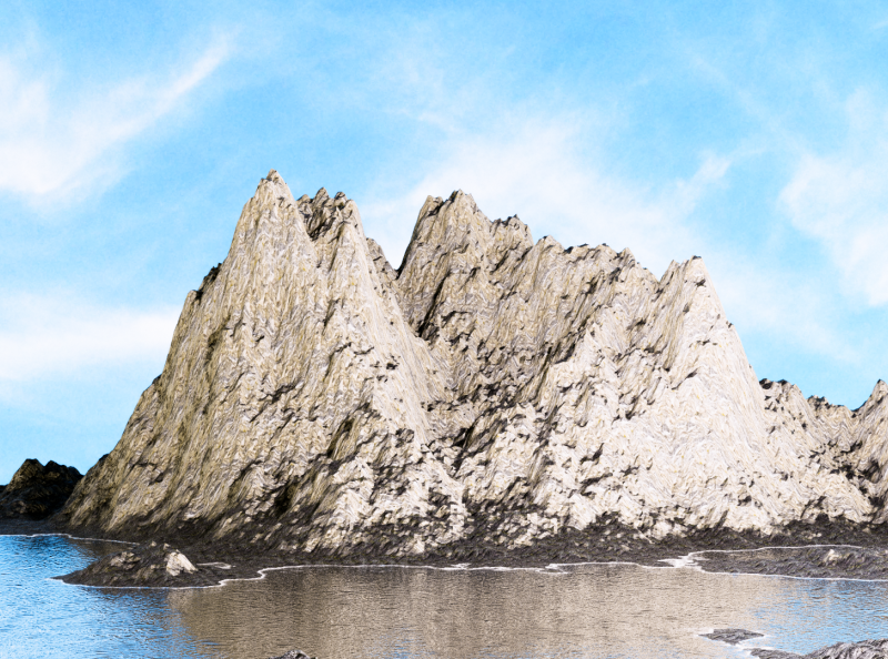 mountain lake by Thomas Sikora on Dribbble