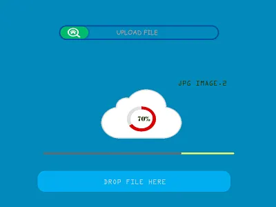 Image Upload UI Design designs, themes, templates and downloadable ...