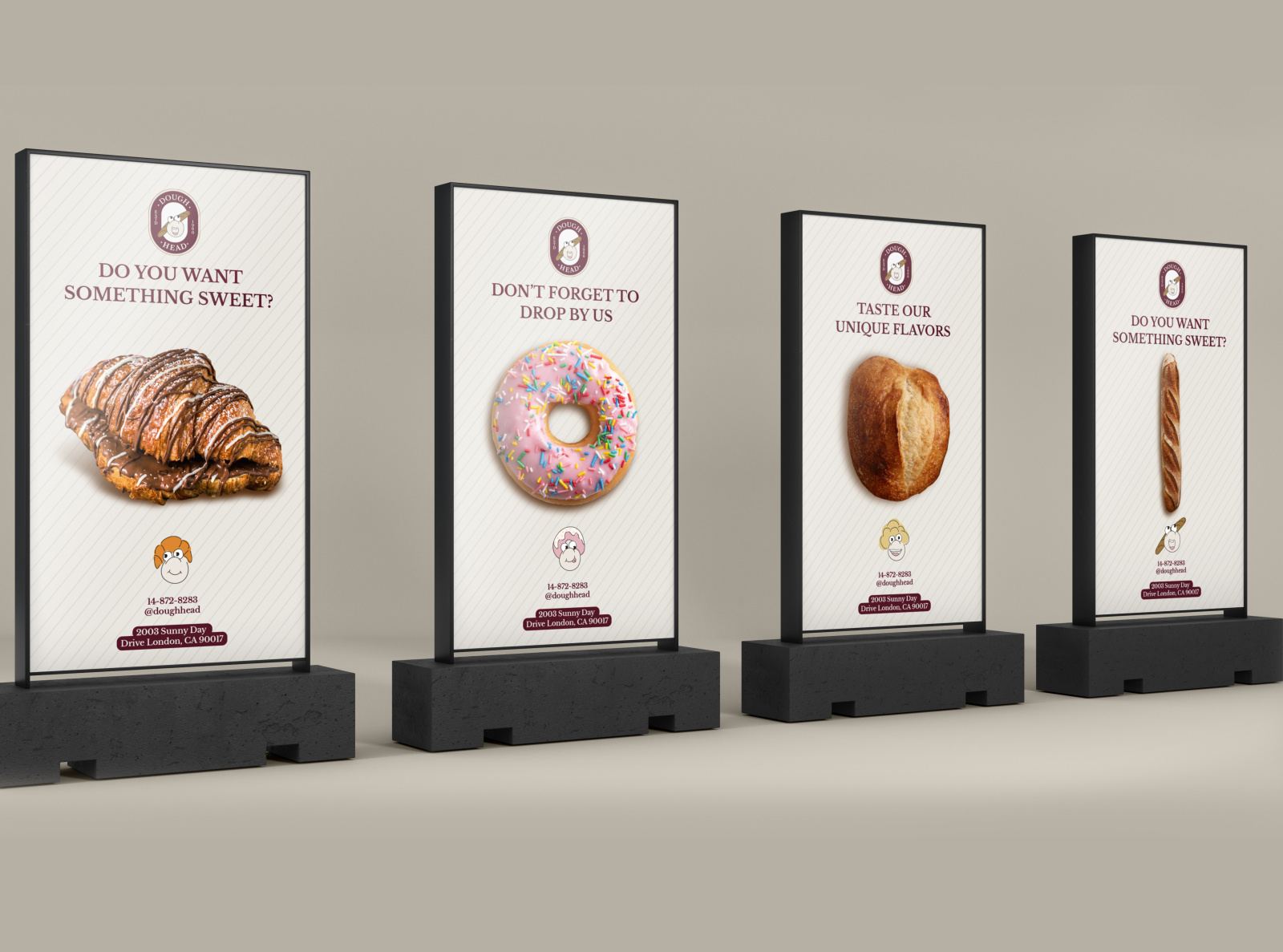 Bakery street posters by simge karacalı on Dribbble